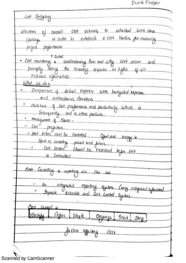Quantity surveying notes......
