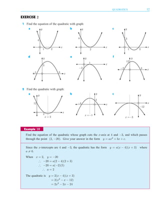 notes on quadratics functions with solutions.pdf
