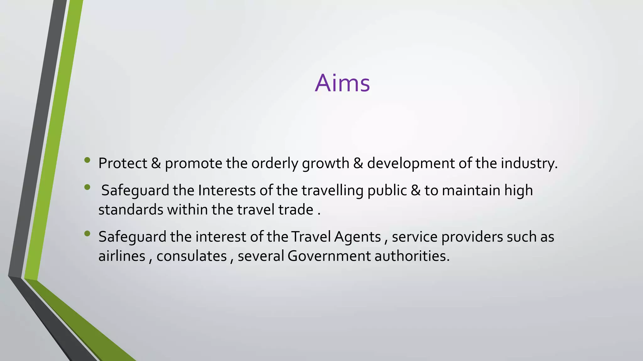 NOTES ON TAAI ,TAFI AND IATO | PPTX