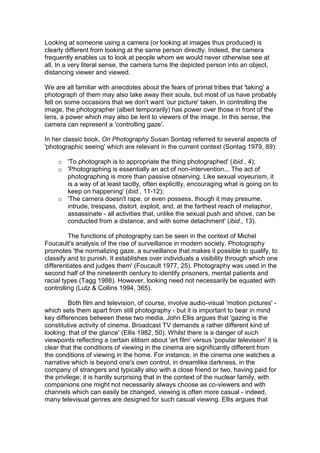 Notes on the gaze | DOCX