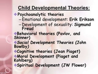 Social And Emotional Development Theories