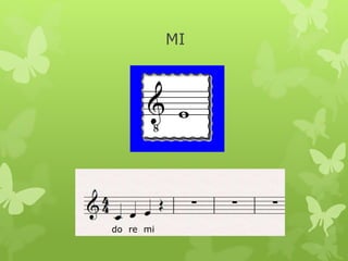 Notes on the staff Do major scale colorful.pptx | Music | Entertainment