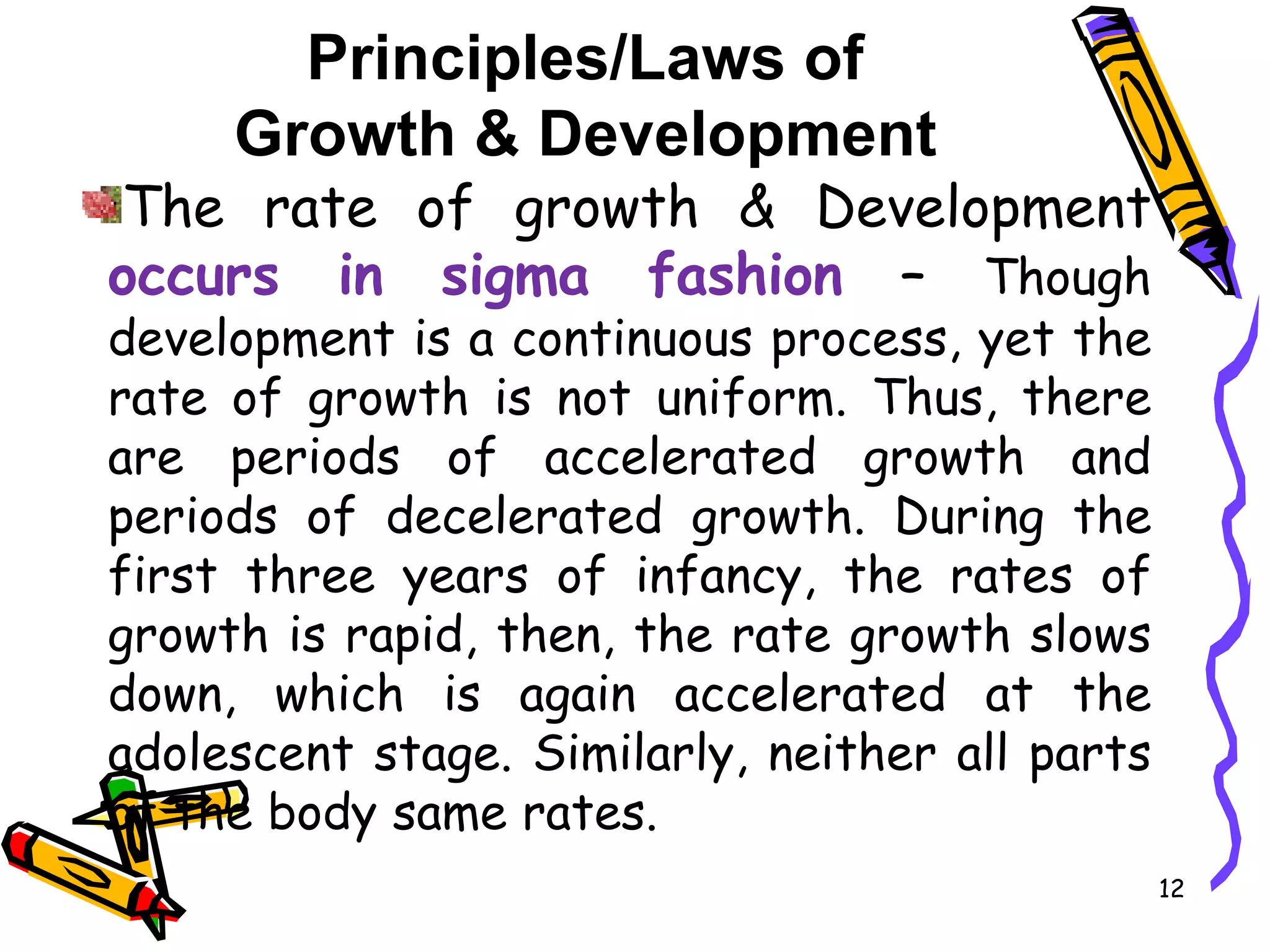 Notes on unit 02 - growth & development introduction | PPTX