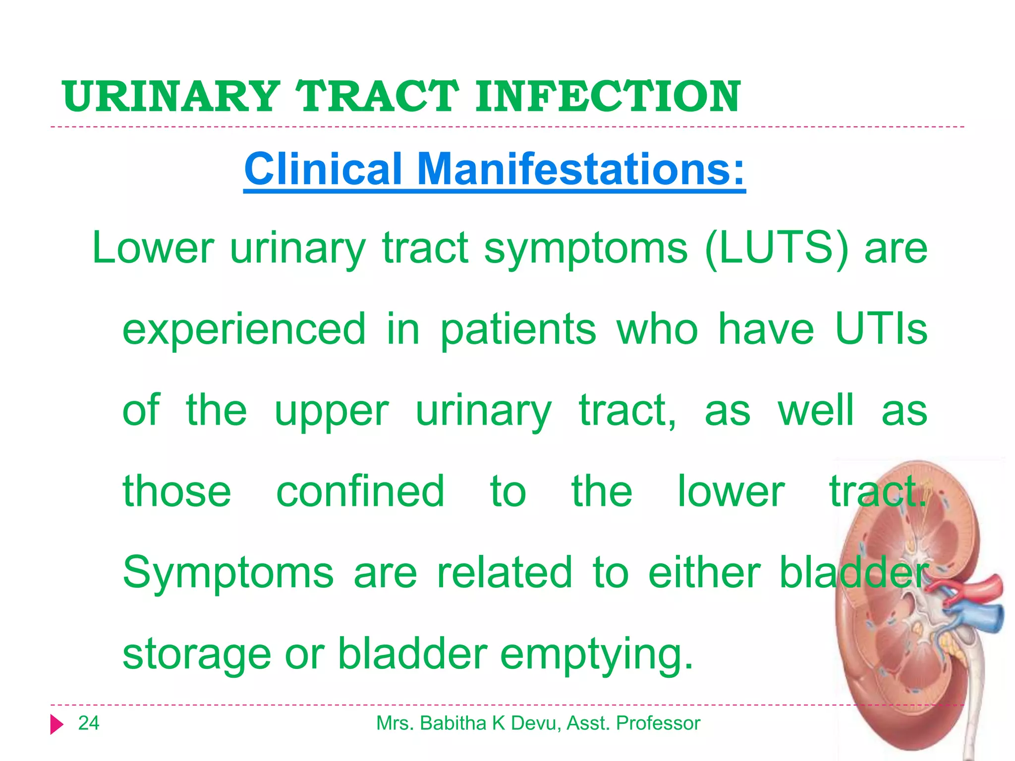 Notes on urinary disorders 1 | PPTX