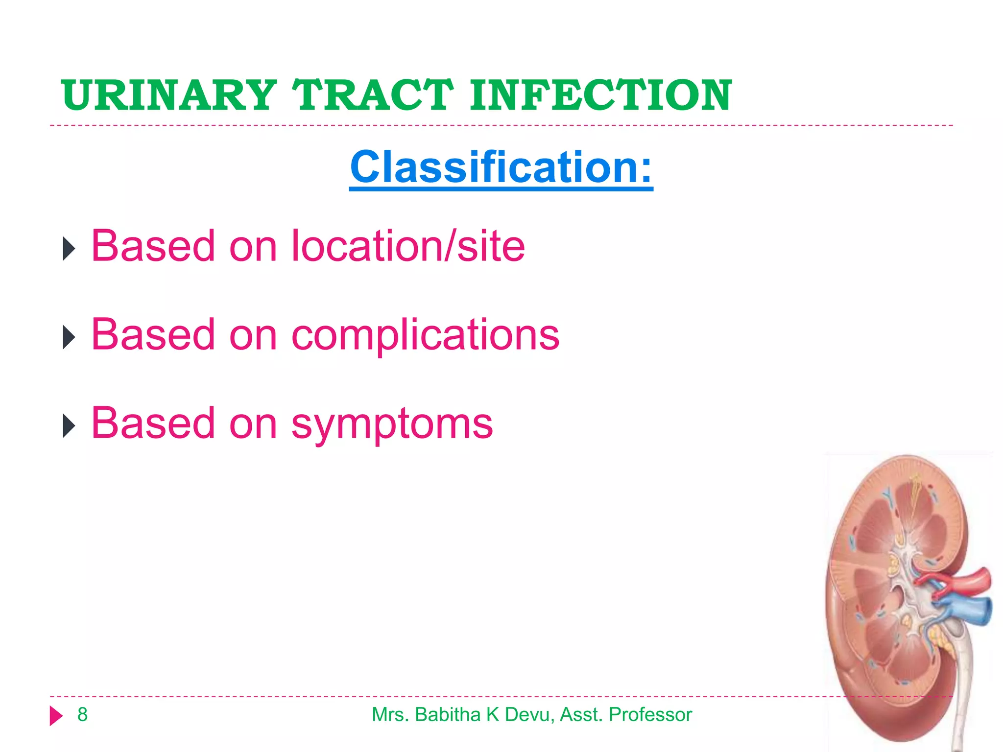 Notes on urinary disorders 1 | PPTX