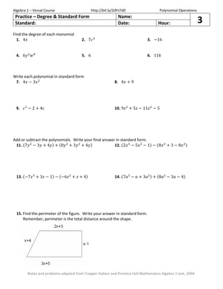 Polynomial Operations | PDF