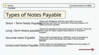 Fundamentals of ABM2 The Notes Payable.pptx