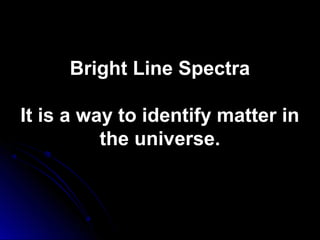 Notes pb lab 06 part 2 the spectacular spectrum separating light | PPT