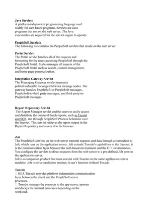 Peoplesoft PIA architecture | PDF
