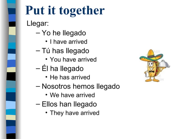 Present Perfect Notes | PPT | Free Download