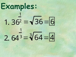 Rational Expressions and Exponents in Algebra | PPT
