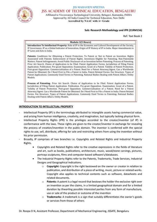 Notes - 21RMI56_Module 3_Research Method | PDF
