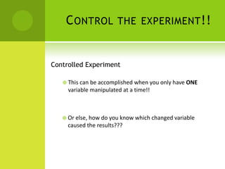 Notes sci process | PPTX