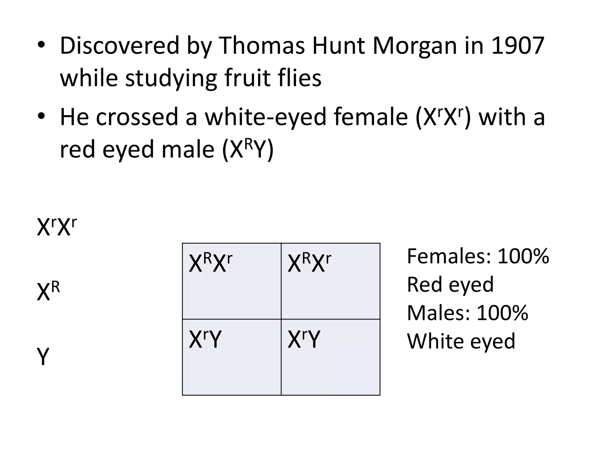 Notes sex linked traits | PPT