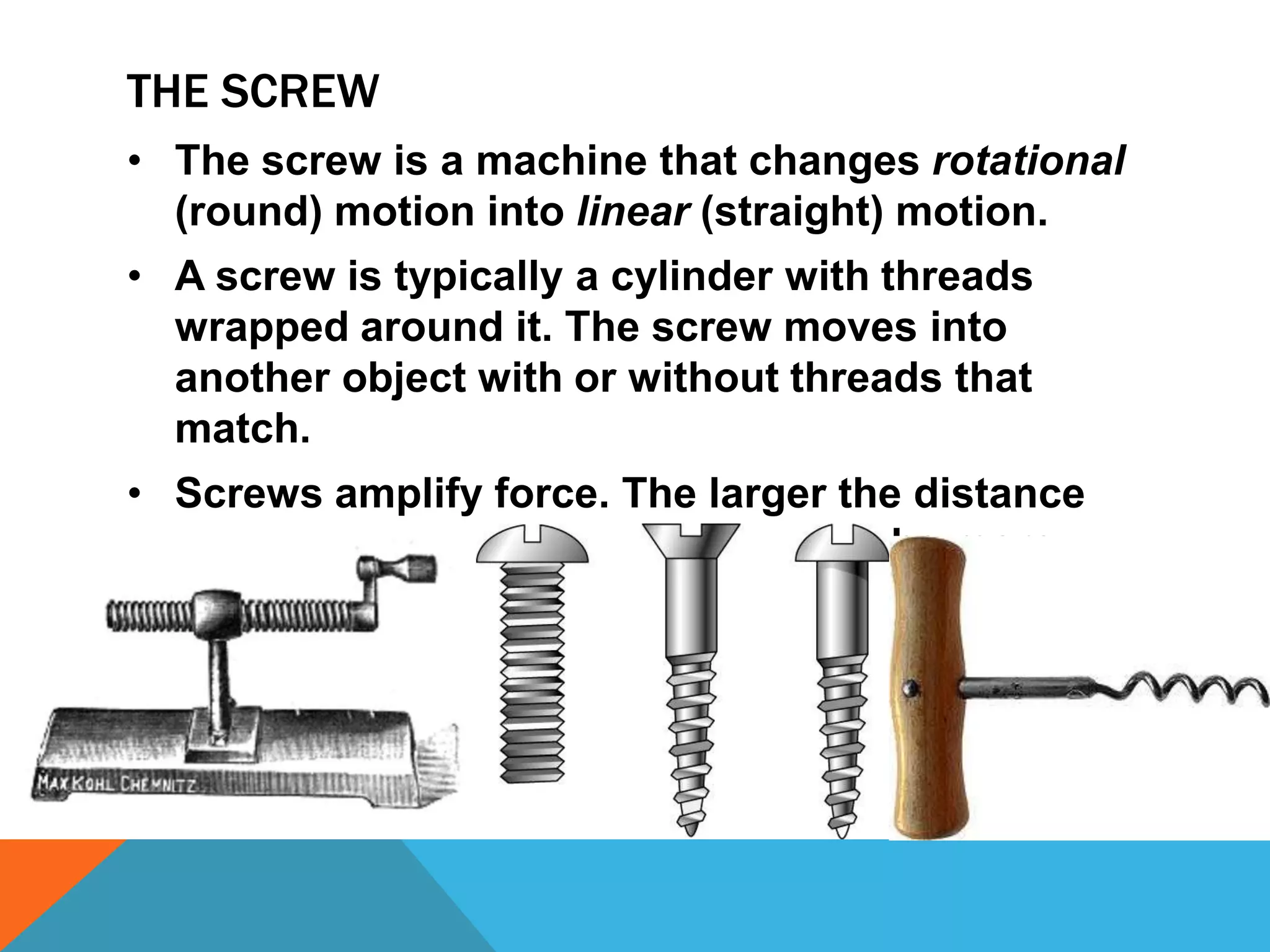 Notes simple machines | PPTX