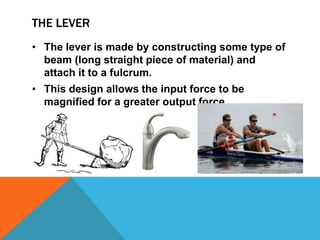 Notes simple machines | PPTX