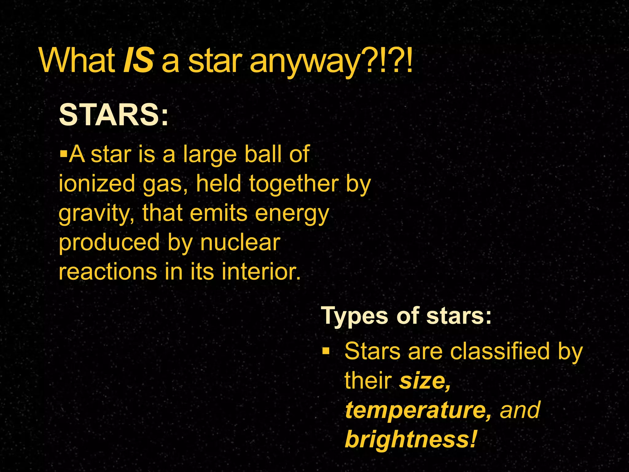 Star Classification | PPTX
