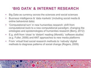 Notes towards the Scientific Study of Public Communication on Twitter | PPT