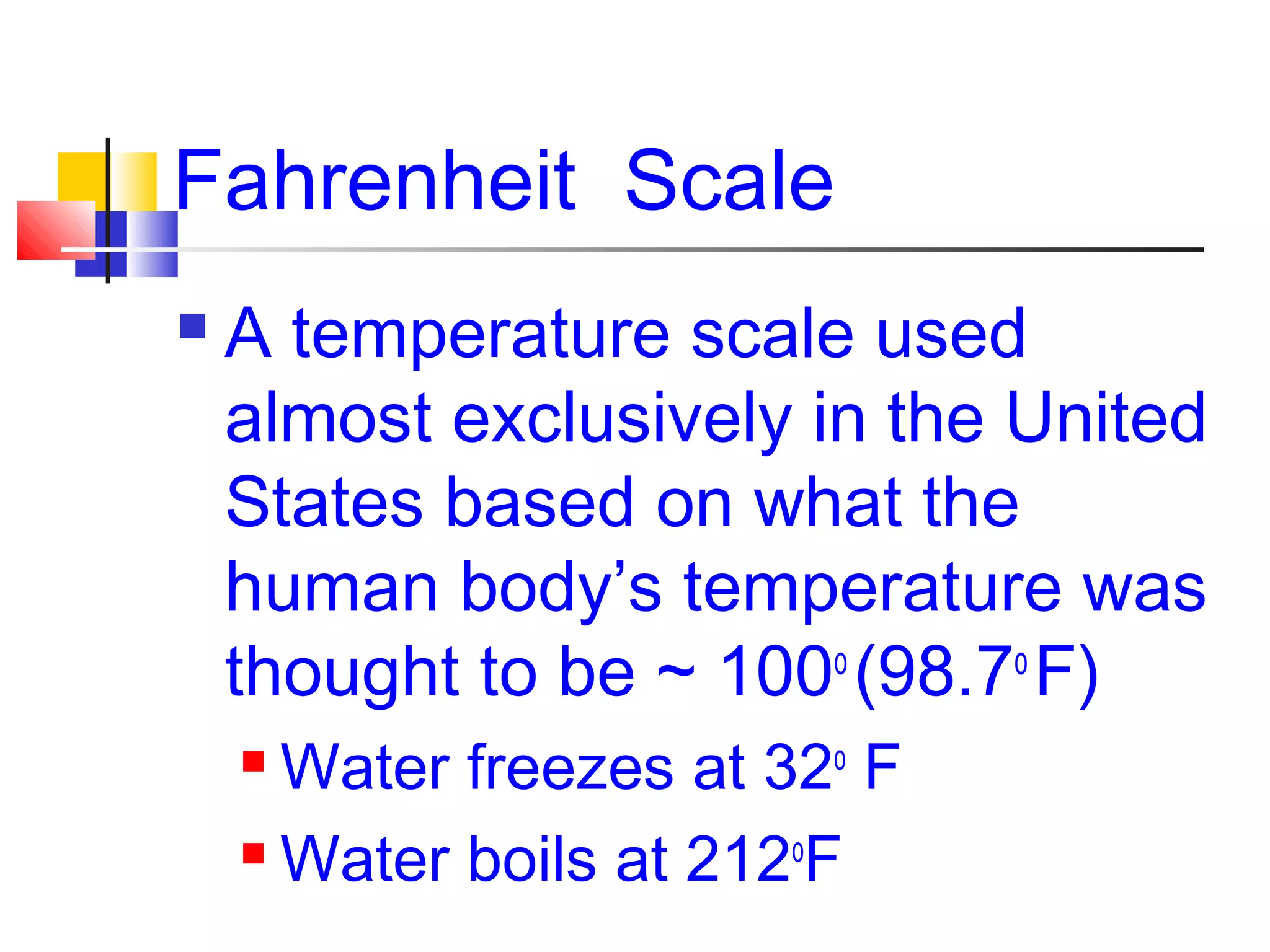 Notes yb 01 temperature scales | PPT