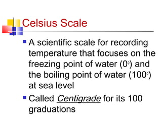 Notes yb 01 temperature scales | PPT