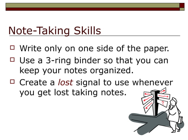 Note Taking | PPT