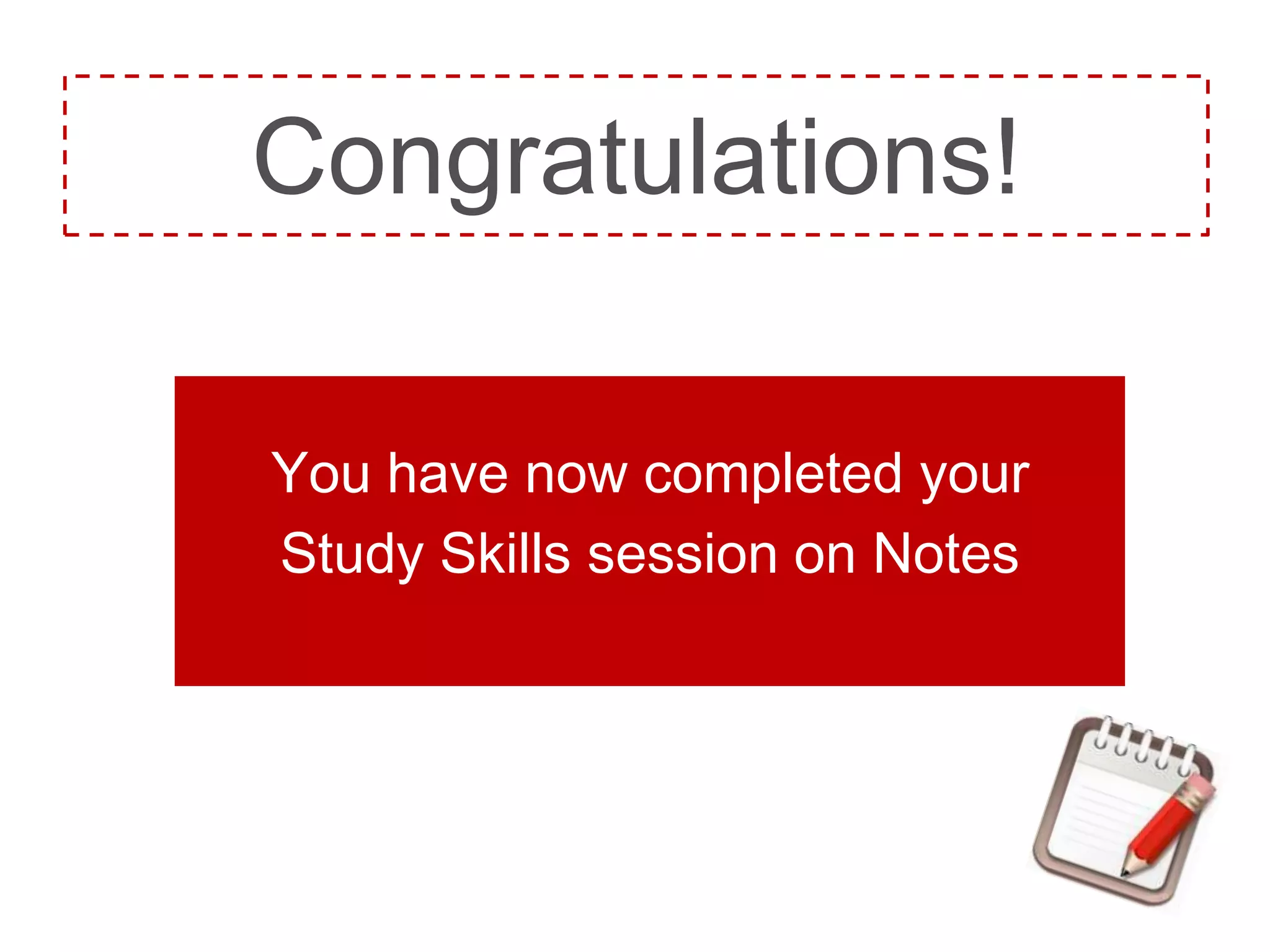 Note Taking for Students | PPTX