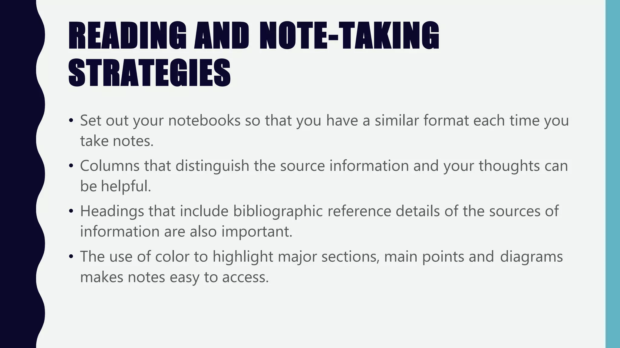Note taking | PPT