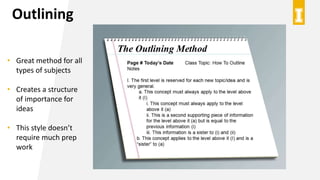 Notetaking - INTR 101 Spring 1 2021 | PPTX | Homework and Study | Education