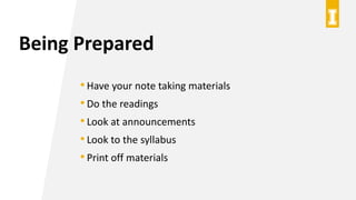 Notetaking - INTR 101 Spring 1 2021 | PPTX | Homework and Study | Education