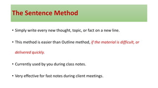 Note taking | PDF