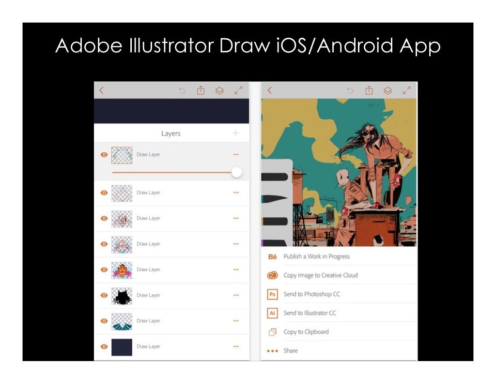 Adobe Illustrator Draw iOS/Android App
