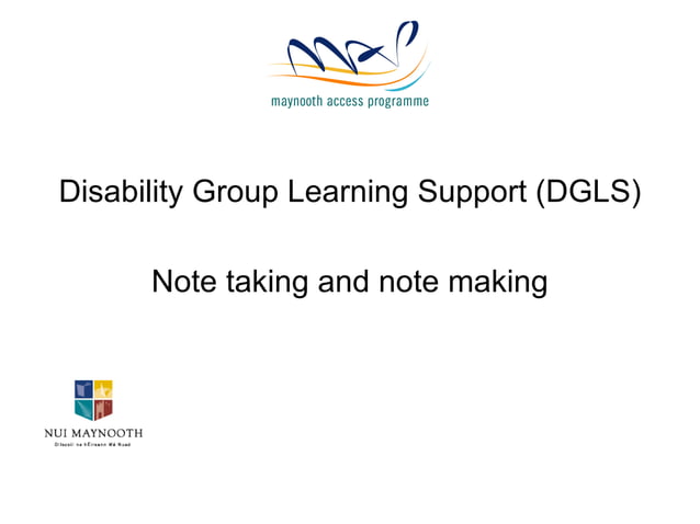 Notetaking and note_making | PPT