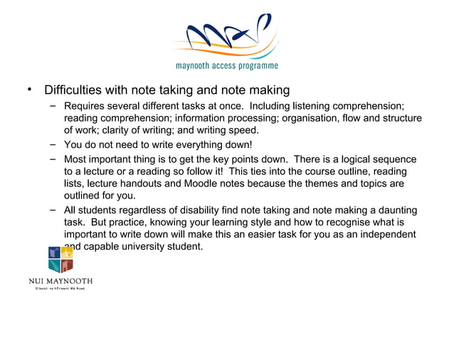 Notetaking and note_making | PPT