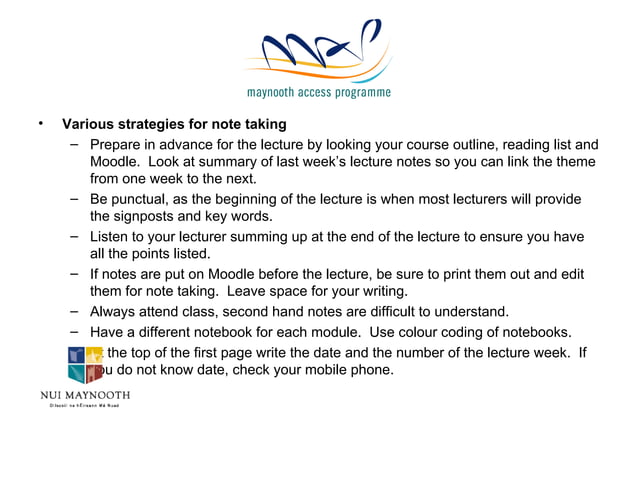 Notetaking and note_making | PPT