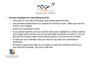 Notetaking and note_making | PPT