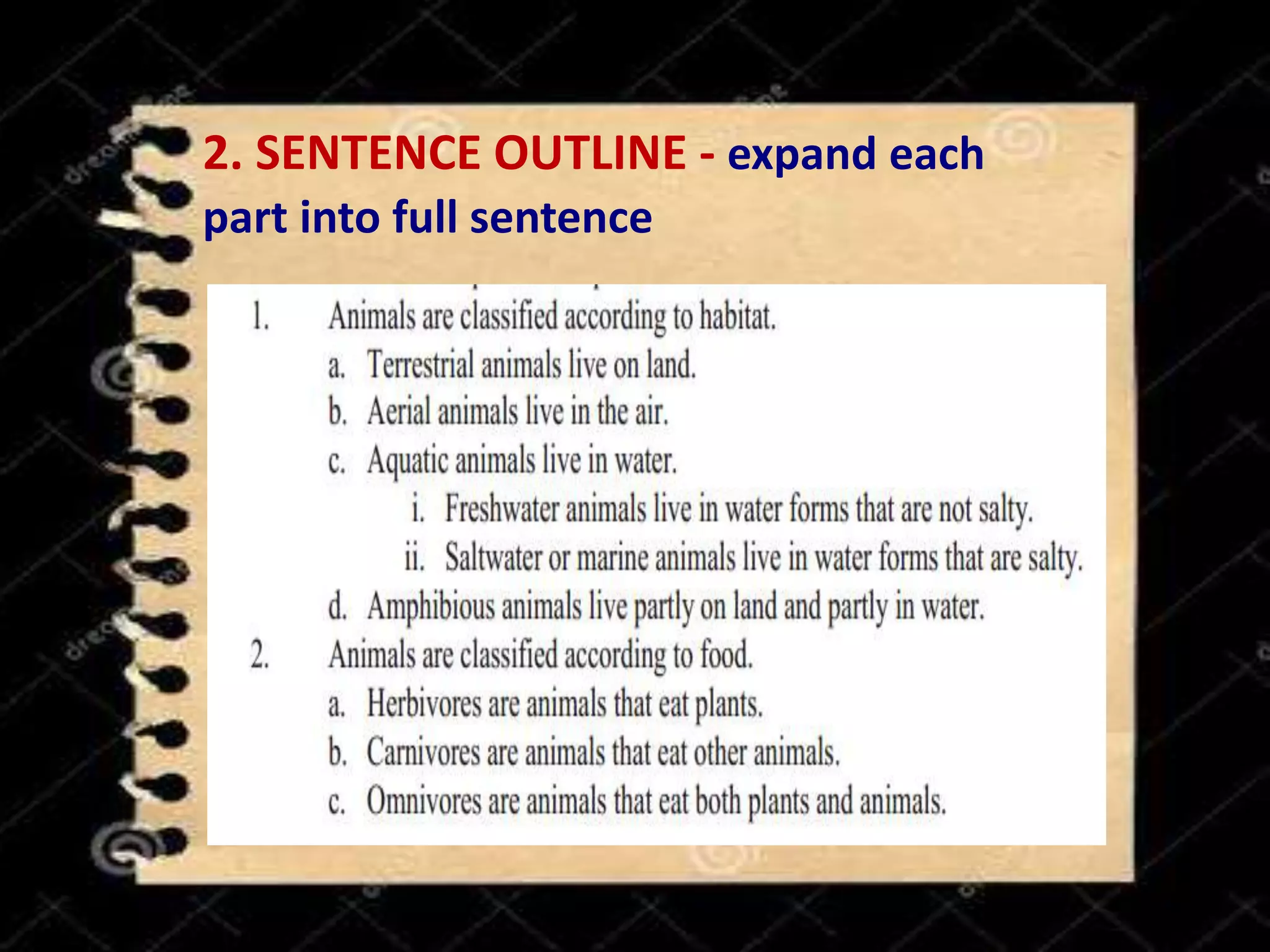 Note taking and outlining | PPTX