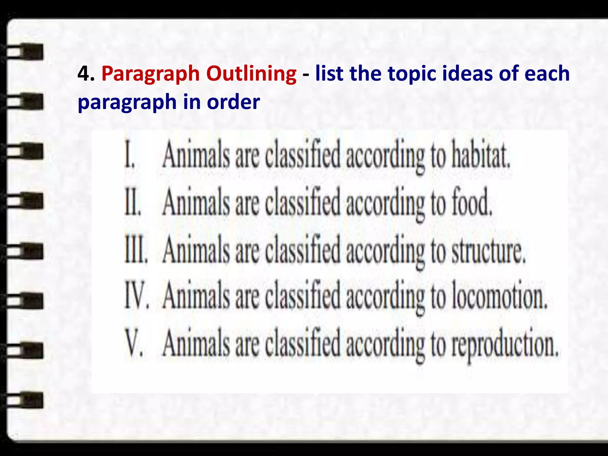 Note taking and outlining | PPTX