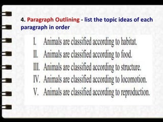 Note taking and outlining | PPTX