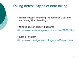 Notetakingandplagiarism | PPT