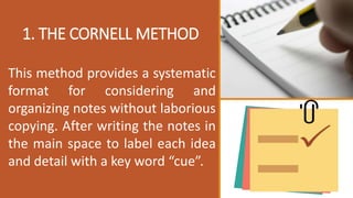 NOTETAKING (Developmental Reading) | PPTX