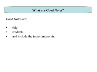 Note taking driving license | PPT