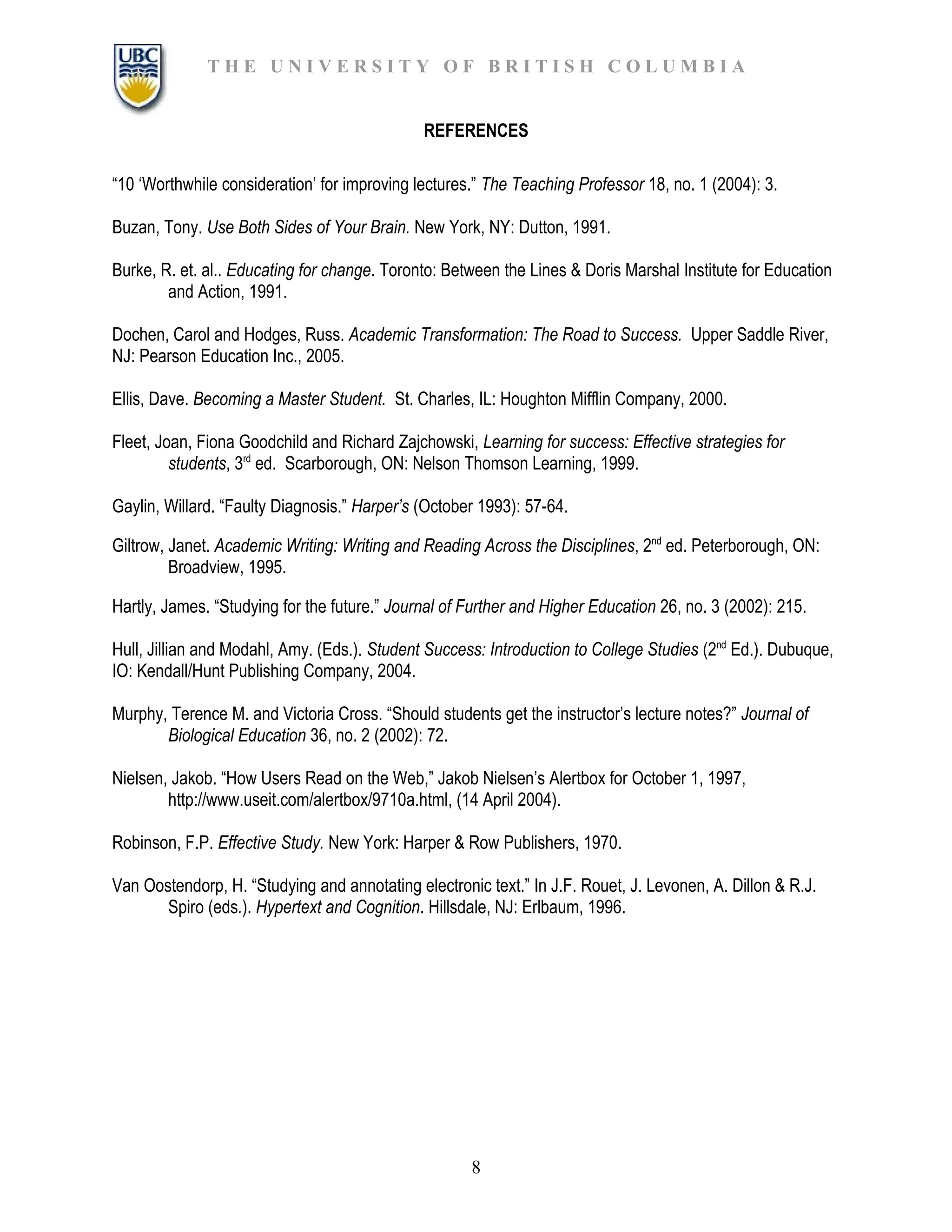 notetaking_handout(goerzen 2011) | DOC