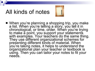 Notetaking Methods | PPT