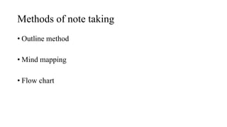 Note taking methods,agenda of meeting.pptx