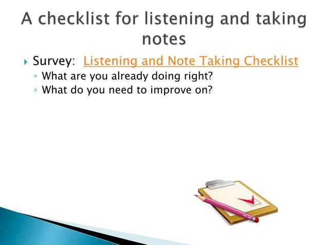 Note Taking Module | PPT