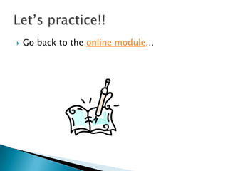 Note Taking Module | PPTX