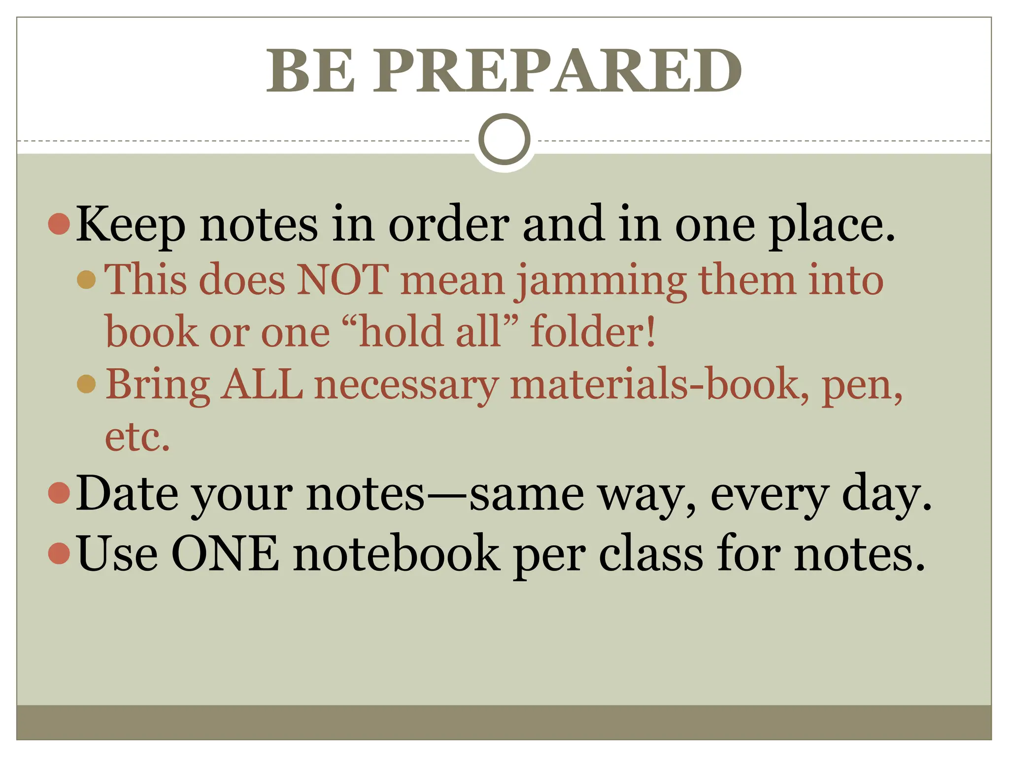 Note Taking Secondary Level Essay Writing | PPTX