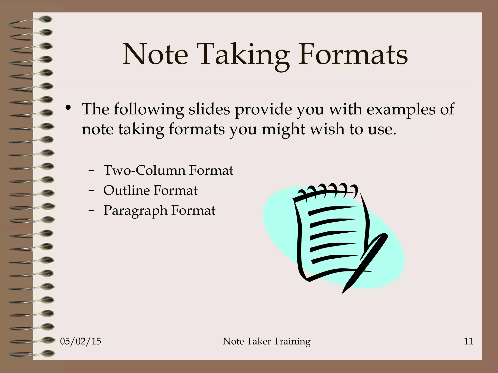 Note taking powerpoint fall 2014 | PPT | Physical Therapy | Wellness