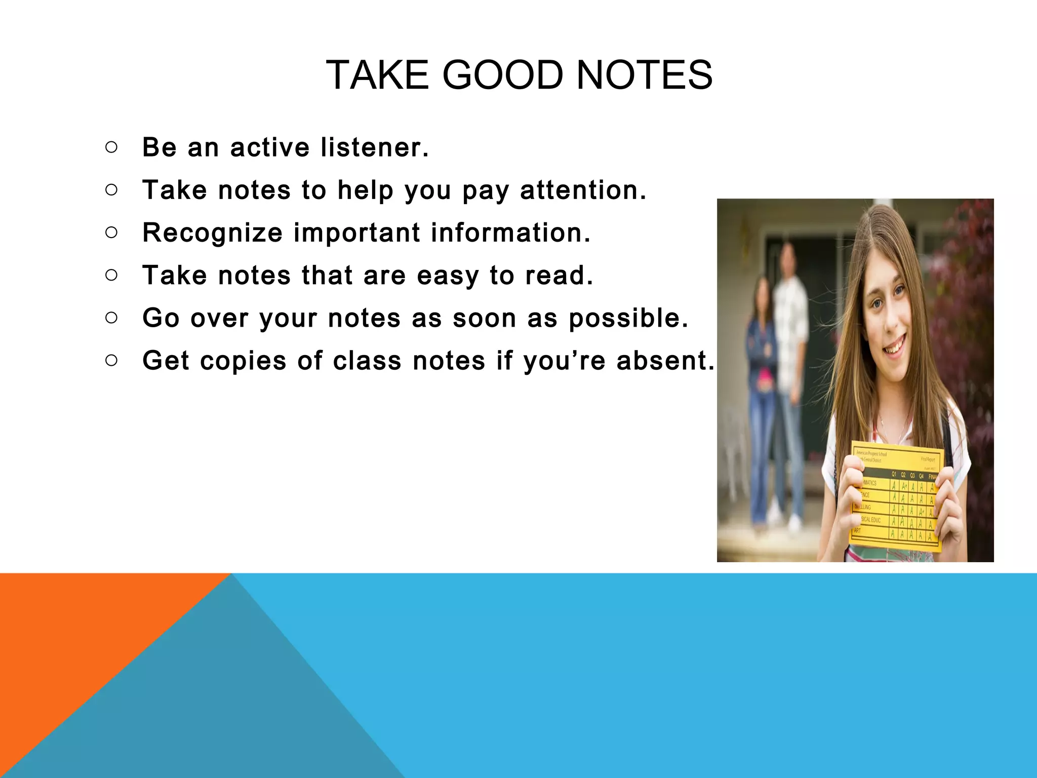Note taking ppt | PPT