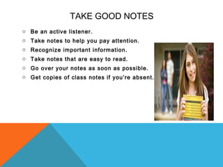Note taking ppt | PPT